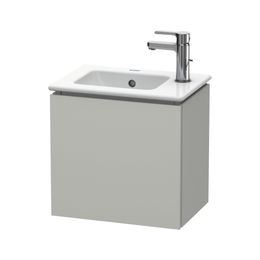 Duravit Waschtischunterschrank L-Cube 42x29,4x40cm, wandh&auml;ngend, T&uuml;r li, betongr ma (LC6272L0707)