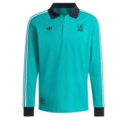 adidas originals Funktionsshirt 'Liverpool FC Terrace Icons' Herren Gr&ouml;&szlig;e S jade / schwarz / wei&szlig;