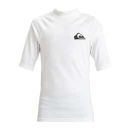 Neopren Shirt Quiksilver "Everyday", Kinder, Gr. 12, wei&szlig;, Obermaterial:84% Microfaser, 16% Elasthan;, Shirts Neopren Shirt