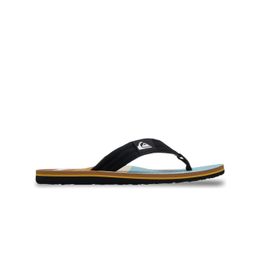 Sandale Quiksilver "Molokai Layback", Herren, Gr. 9(42), tobacco braun tijuana, Obermaterial:Obermaterial: 100% Baumwolltextil, Futter: 100% Polyestertextil, Laufsohle: 100% Schwammgummi;, Schuhe Sandale