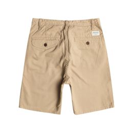 Chinoshorts Quiksilver "Everyday", Jungen, Gr. 14, beige (incense), Obermaterial: 100% Walkfrottier;, Hosen Chinoshorts