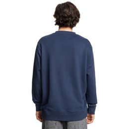 Sweatshirt DC Shoes "Tribute", Herren, Gr. XS, blau (marineblaus), Obermaterial: 55% Walkfrottier, 25% Walkfrottier, 20% Microfaser;, Sweatshirts Sweatshirt