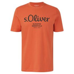 s.Oliver Logo T-Shirt Herren T-Shirt