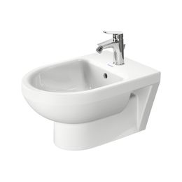 Duravit Wand-Bidet No. 1 37x54cm, m HL, &Uuml;L, Hahnlochbank, wei&szlig; (2279150000)