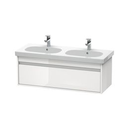 Duravit Waschtischunterschrank Ketho 115x45,5cm, we hgl, 1 Ausz., wandh&auml;ngend (KT666902222)