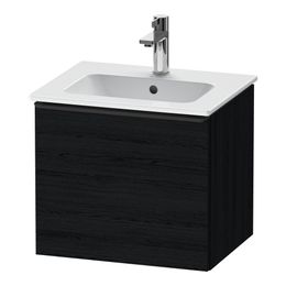 Duravit Waschtischunterschrank D-Neo 51x40,2x44cm, 1 A, wd, schwarz/Eiche sw (DE42600BD160000)