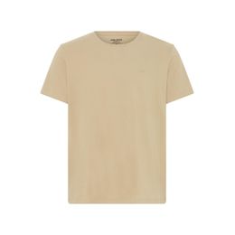 T-Shirt Blend "T-Shirt BHDinton", Damen, Gr. S, beige (crockery), Obermaterial: 95% Baumwolle CO. 5% Elasthan EL., Shirts T-Shirt