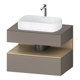 Duravit Waschtischunterschrank Qatego 80x55x60cm, E na/b m, Pl, 1 Schubkast. (QA4730030430000)