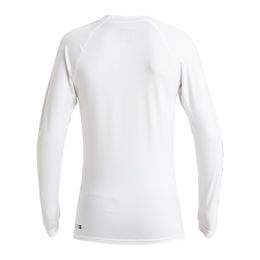 Neopren Shirt Quiksilver "Everyday", Kinder, Gr. 10, wei&szlig;, Obermaterial:84% Microfaser, 16% Elasthan;, Shirts Neopren Shirt