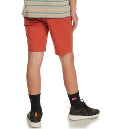 Chinoshorts Quiksilver "Everyday", Jungen, Gr. 14, orange (mecca orange), Obermaterial: 100% Walkfrottier;, Hosen Chinoshorts