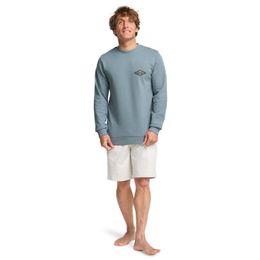 Sweatshirt Billabong "Foundation", Herren, Gr. XXL, blau, Obermaterial: 55% Walkfrottier, 25% Walkfrottier, 20% Microfaser;, Sweatshirts Sweatshirt