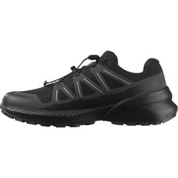 Salomon Herren Trailrunningschuh "SPEEDCROSS PEAK GORE-TEX", Gr. 49, schwarz, Synthetik, Textil, Schuhe, wasserdicht