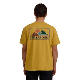 T-Shirt Billabong "Range A/DIV", Herren, Gr. L, mustard, Obermaterial: 100% Walkfrottier;, Shirts T-Shirt