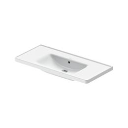 Duravit M&ouml;belwaschtisch D-Neo 100,5x48cm, o HL, we., m &Uuml;L, Hahnloch (2367100060)