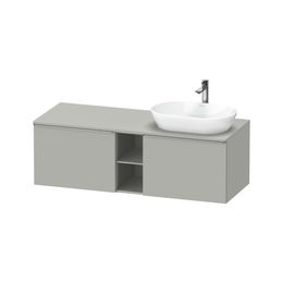 Duravit Waschtischunterschrank D-Neo 140x55cm, 2 A, 1 Pl, B R, ES geb/grau ma (DE4950R70070000)