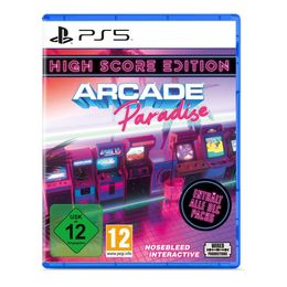 homematic IP Wired WIRED PRODUCTIONS Spielesoftware "Arcade Paradise: High Score Edition", transparent (ohne farbbezeichnung), PlayStation 5, Spielesoftware, Spielesoftware