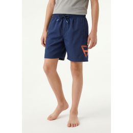 Badeshorts Brunotti "CESTERY BOYS SWIM SHORTS", Kinder, Gr. 152, N-Gr, indigo blau, Obermaterial: 100% Polyester. Futter: 100% Polyester, Badehosen Badeshorts, f&uuml;r Jugendliche, sportlicher Stil, leichtes Tragegef&uuml;hl
