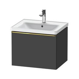 Duravit Waschtischunterschrank D-Neo 58,4x45,2x44cm, 1 A, wd, g pol/gra ma (DE4249034490000)