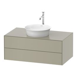 Duravit Waschtischunterschrank White Tulip 100x55cm, T m, 2 La, 1 Pl, wandh&auml;ngend (WT498606060)