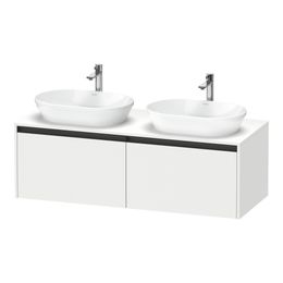 Duravit Waschtischunterschrank Ketho.2 140x55cm, B bs, we. ma, 2 Ausz., wandh&auml;ngend (K24888B18180000)