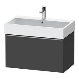 Duravit Waschtischunterschrank D-Neo 78,4x44,2cm, ES geb/Gra m, 1 A, wandh&auml;ngend (DE4273070490000)