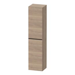 Duravit Hochschrank D-Neo 40x36cm, 1 T&uuml;r, 5 B&ouml;, An L, sw/Ei marm. (DE1328LBD550000)