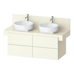 Duravit Waschtischunterschrank Balcoon 120x57x53,4cm, Elfenb. strukt., 4 SchKa. (BA50170JDID0000)