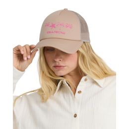 Trucker Cap Billabong "Across Waves", Damen, oatmeal heather, Kunstfaser, Caps Trucker Cap