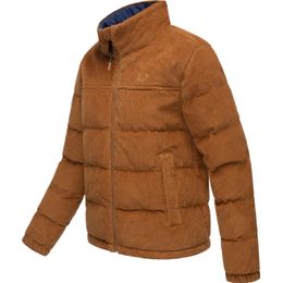 Ragwear Damen Cordjacke "Uxia", braun, Gr. L, Au&szlig;enmaterial: 100% Baumwolle. Innenfutter: 100% Polyester. Wattierung: 100% Polyester, Jacken,