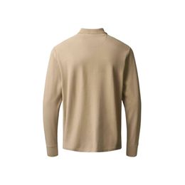 MCS Herren Kurzarmhemd "MCS Polo long sleeve MCRockwall", beige, Gr. XXXL, Obermaterial: 100% Baumwolle, Hemden