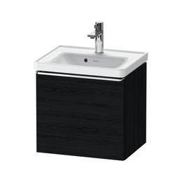 Duravit Waschtischunterschrank D-Neo 48,4x37,2x44cm, 1 A, wand., chr/Eiche sw (DE4248010160000)