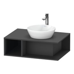 Duravit Waschtischunterschrank D-Neo 80x55cm, gra m, 1 F, 1 Pl, wandh&auml;ngend (DE495804949)