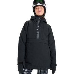Snowboardjacke Roxy "Radiant Lines Overhead 15K", Damen, Gr. S, schwarz, Obermaterial: 100% Microfaser;, Jacken Snowboardjacke