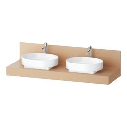 Duravit Konsole Balcoon 160x55x37cm, 2 AS, Be beids., Terra ma (BA90620IHIH0000)