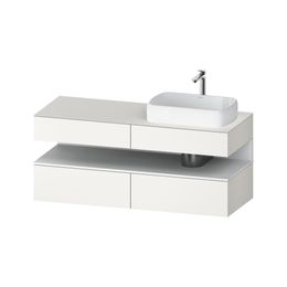 Duravit Waschtischunterschrank Qatego 140x55x60cm, w m/we m, Pl, Beck. re (QA4766018840000)