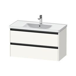 Duravit Waschtischunterschrank Ketho.2 98,4x45,5cm, we. matt, 2 Schub., wandh&auml;ngend (K25284084840000)