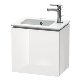 Duravit Waschtischunterschrank L-Cube 42x29,4x40cm, wandh&auml;ngend, T&uuml;r li, we. hgl (LC6272L2222)