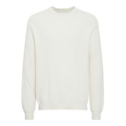 !Solid Strickfleece-Pullover SOLID "Strickpullover SDGia", Herren, Gr. XXL, beige (pristine), Obermaterial: 100% Baumwolle CO., Pullover Strickfleece-Pullover