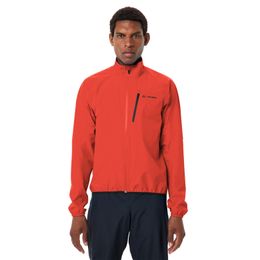 Fahrradjacke Vaude "MEN'S DROP JACKET III", Herren, Gr. M, glowing rot, Obermaterial: 100% Polyester, normal, Jacken Fahrradjacke, f&uuml;r Radsport und Outdoor-Aktivit&auml;ten, winddicht, atmungsaktiv