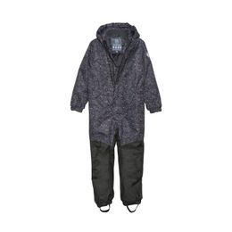 Schneeoverall Color Kids "Schneeoverall COOverall", M&auml;dchen, Gr. 110, N-Gr, grau (phantom), Obermaterial: 100% Polyester PES., Overalls Schneeoverall