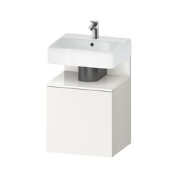 Duravit Waschtischunterschrank Qatego 49x42x64,5cm, 1 T, T. re, we hgl/we matt (QA4077R22840000)