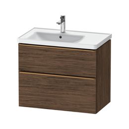 Duravit Waschtischunterschrank D-Neo 78,4x45,2cm, 1 Kast, B L, b geb/Nu dkl. (DE4357004210000)