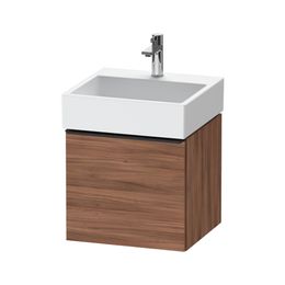 Duravit Waschtischunterschrank D-Neo 48,4x44,2cm, sw/Nuss Nat, 1 Ausz., wandh&auml;ngend (DE42700BD790000)