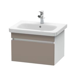 Duravit Waschtischunterschrank DuraStyle 58x44,8cm, ba matt/we ma, 1 Ausz., wandh&auml;ngend (DS638004318)