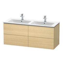 Duravit Waschtischunterschrank L-Cube 129x48,1x55cm, 4 Schub., wandh&auml;ngend, med. Ei (LC625907171)
