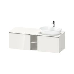 Duravit Waschtischunterschrank D-Neo 140x55cm, 2 A, 1 Pl, B re, ES geb/we hgl (DE4950R70220000)