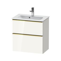 Duravit Waschtischunterschrank D-Neo Compact 61x37,2, g pol/w g, 1 Kast, 1 A, wandh&auml;ngend (DE4368034220000)