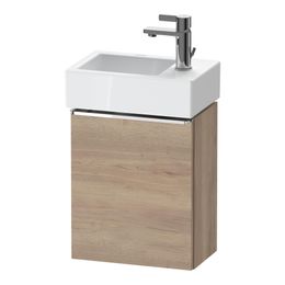 Duravit Waschtischunterschrank D-Neo 36,4x22,2x44cm, 1 T&uuml;r, An L, ch/Ei marm. (DE4218L10550000)