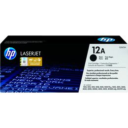 HP Tonerpatrone "HP orignal Toner 12 A, Single +Doppelpack", schwarz (schwarz 2), Tonerpatronen, Tonerpatrone