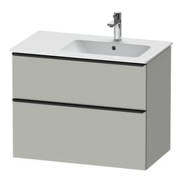 Duravit Waschtischunterschrank D-Neo 81x46,2cm, 1 Kast, B R, sw/gr ma (DE43670BD070000)
